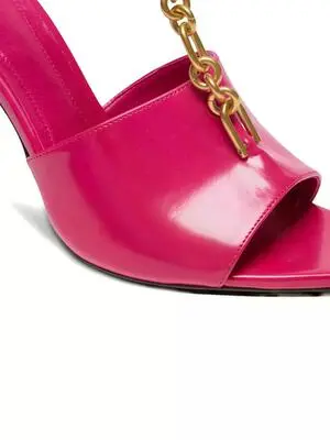 Balmain Sync Pointed-toe Sandals - Pink