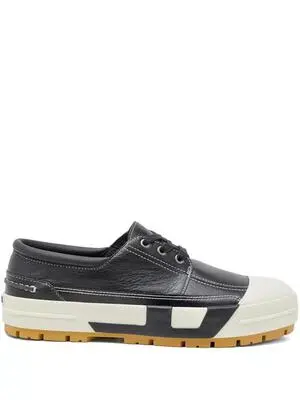 DIESEL® Lace-up Moccasin Sneakers - Black