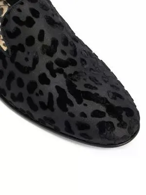 Roberto Cavalli Leopard Print Loafers