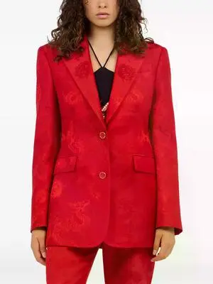 Roberto Cavalli Dragon-pattern Blazer