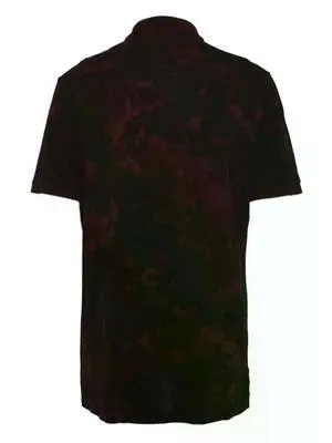 Burberry Pique-print Polo T-shirt