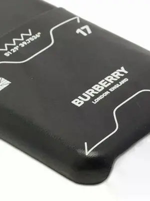 Burberry Leather Print Iphone 11 Pro Case