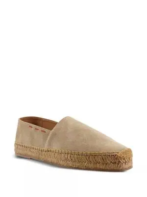 Kiton Stitch-detail Espadrilles - Neutrals