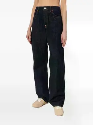 Kenzo Logo-embroidered Jeans
