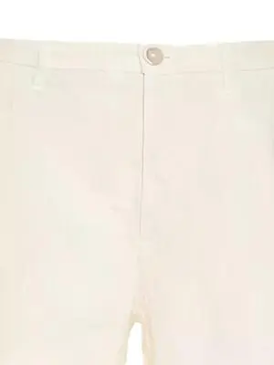 120% Lino Button-fastening Bermuda Shorts