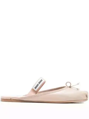 Miu Miu Bow-detail Ballet Flats