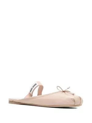 Miu Miu Bow-detail Ballet Flats