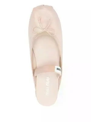 Miu Miu Bow-detail Ballet Flats