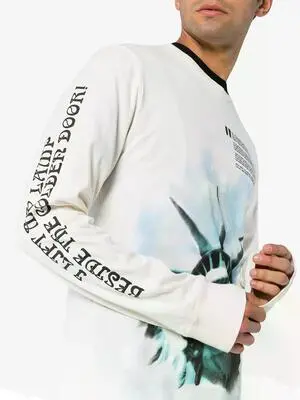 Off-White Statue Of Liberty Longsleeved T Shirt