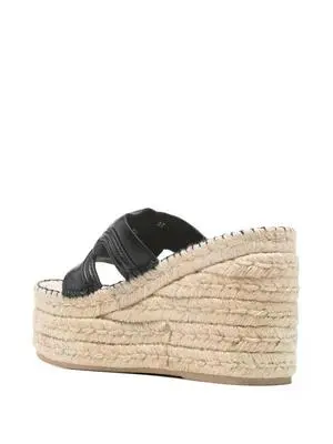 Versace Medusa Wedge Sandals