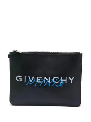 Givenchy Leather Logo Clutch