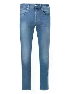 Incotex Button Jeans