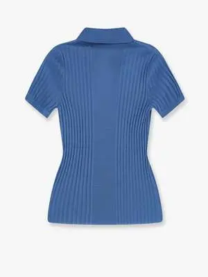 Miu Miu Virgin Wool Polo Shirt