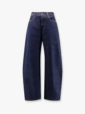 Alaïa High-waisted Wide Leg Jeans