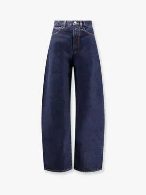 Alaïa Round Denim Jeans
