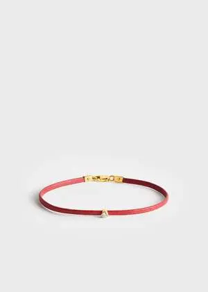 TOTEME Diamond Friendship Bracelet - Red-gold