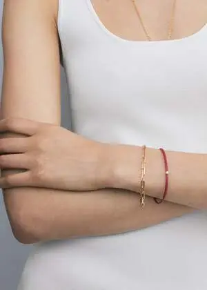 TOTEME Diamond Friendship Bracelet - Red