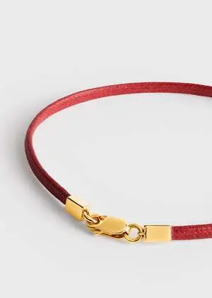 TOTEME Diamond Friendship Bracelet - Red