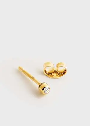 TOTEME Mini Diamond Stud Earrings