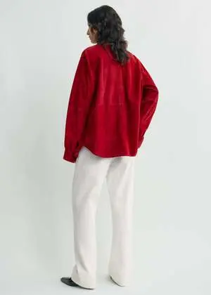 TOTEME Suede Overshirt