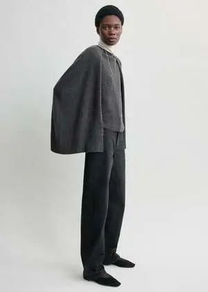 TOTEME Crew Cape Knit - Grey