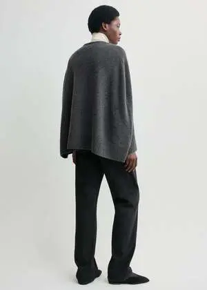 TOTEME Crew Cape Knit - Grey