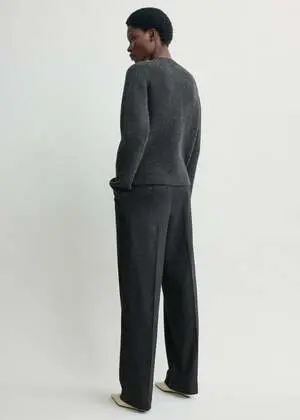 TOTEME Hammered Button Cardigan - Grey