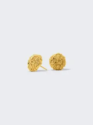 GWEN BELOTI Vira Duo Cube Xl Stud Earrings - Gold