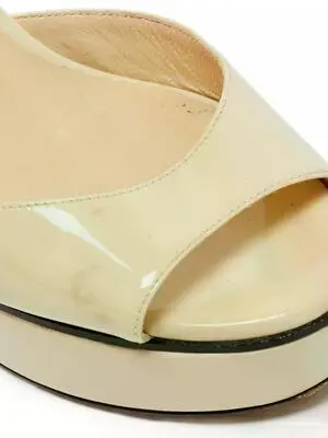 JIMMY CHOO Platform Block Heel Sandals