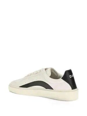 Dsquared2 Rider Leather Sneakers - Neutrals