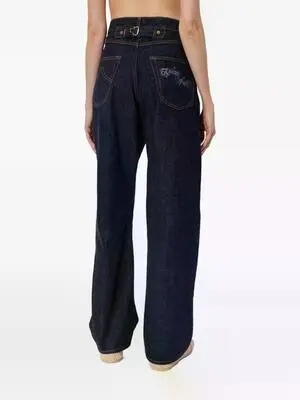 Kenzo Logo Embroidered Jeans