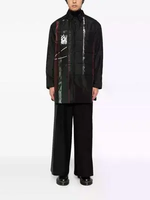 Yohji Yamamoto Graphic-print Padded Jacket