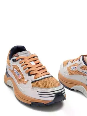 AUTRY Hyperway Panelled Sneakers - Orange