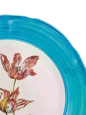 LES-OTTOMANS Sultan Garden Dinner Plate