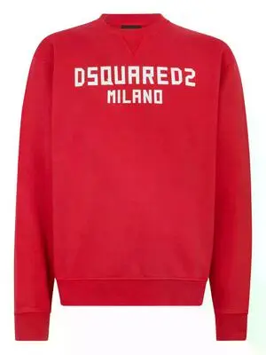 Dsquared2 Milano Crewneck Sweater - Red