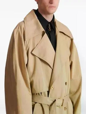 Balmain Belted Trench Coat