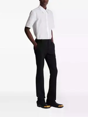 Balmain Darted Wool Trousers