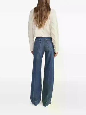 FRAME Wide-leg Trousers