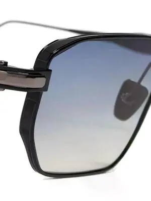 JOHN DALIA Axel Geometric-frame Sunglasses