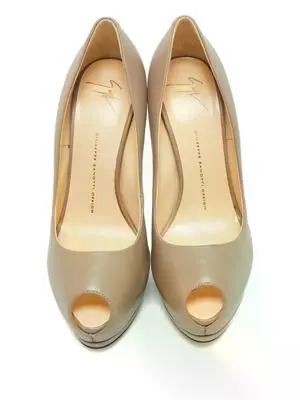 GIUSEPPE ZANOTTI Peep-toe Platform Pumps