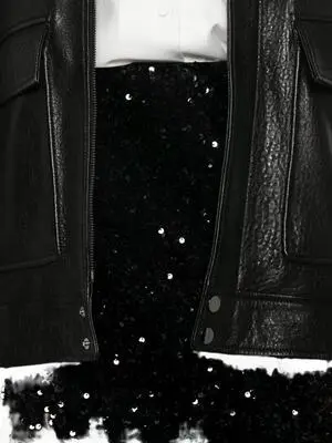 Vince Sequin-embellished Midi Skirt