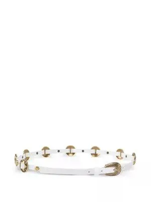 Pinko Stud-embellished Leather Belt
