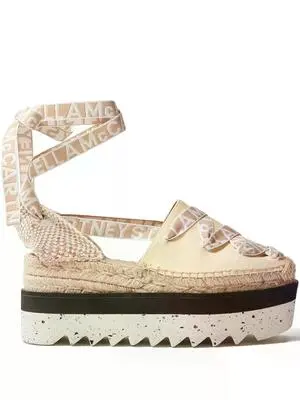 Stella McCartney 80mm Platform Ribbon Detail Espadrilles