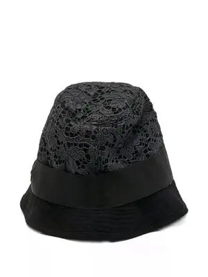Dolce & Gabbana Lace-overlay Bucket Hat