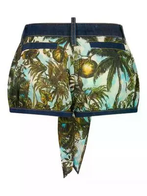 Dsquared2 Monkey Business Balloon Shorts