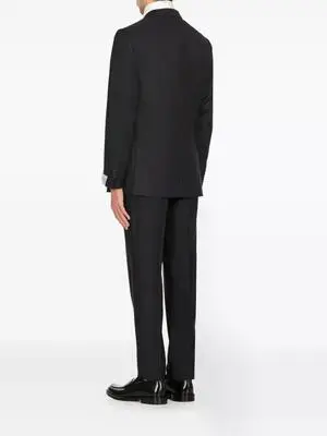 Caruso Single-breasted Suit - Blue