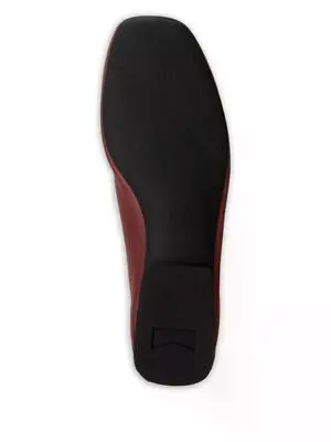Camper Casi Myra Leather Flats - Red