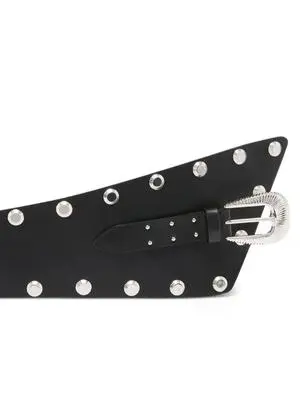 Pinko Studded Buckle Belt