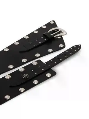 Pinko Studded Buckle Belt