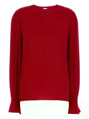 Valentino Garavani Round Neck Blouses